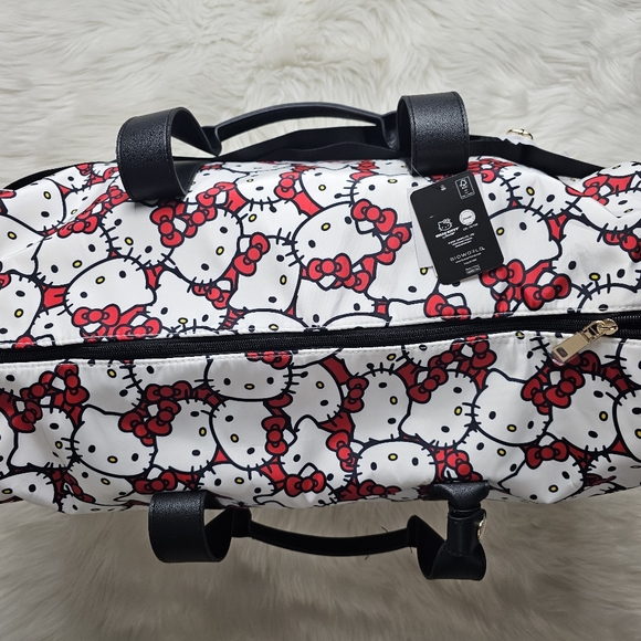 Hello Kitty | Bags | Nwt Sanrio Hello Kitty Pattern Rolling Travel ...